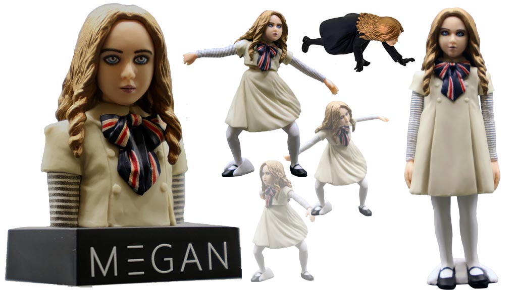 "M3GAN Megan" A mini figure that is partially movable and even ...