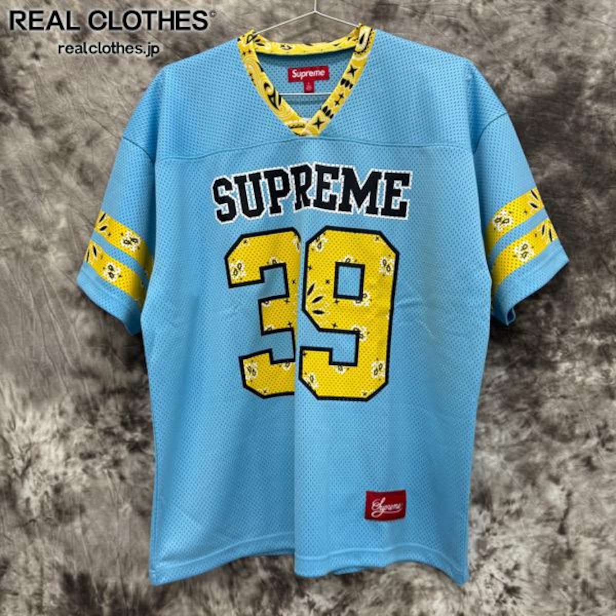 【未使用】Supreme/シュプリーム 【25SS】Bandana Football Jersey/バンダナ フットボール ジャージ/L ...